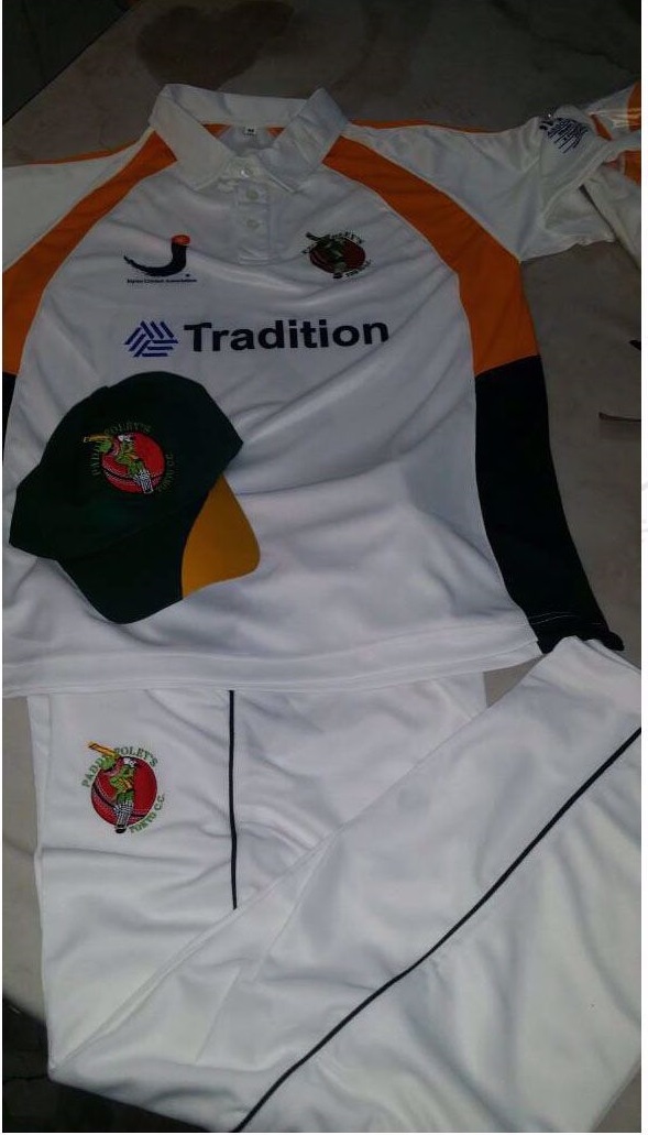 Shop online custom white cricket kit, cricket clothing, in any design